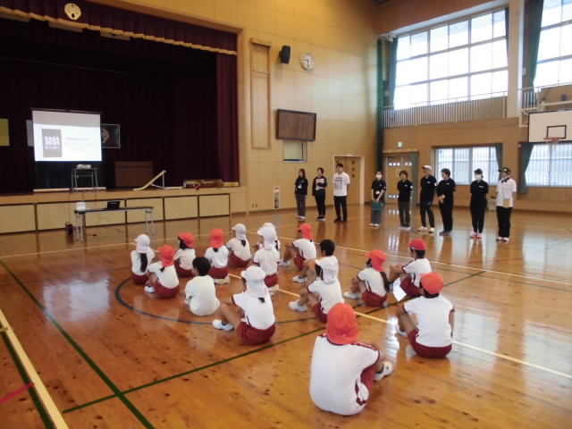 R5.10.5 SAGA2024国スポ・全障スポ学校訪問 | 佐賀市立久保泉小学校