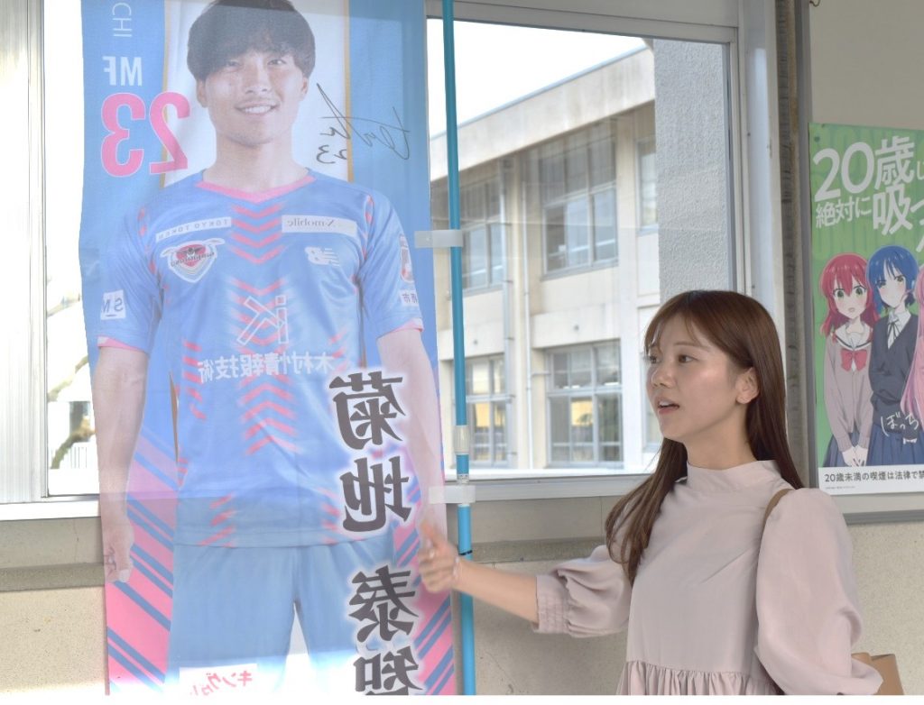 NHK BS「Jリーグタイム」の取材を受けました | 佐賀県立鳥栖高等学校